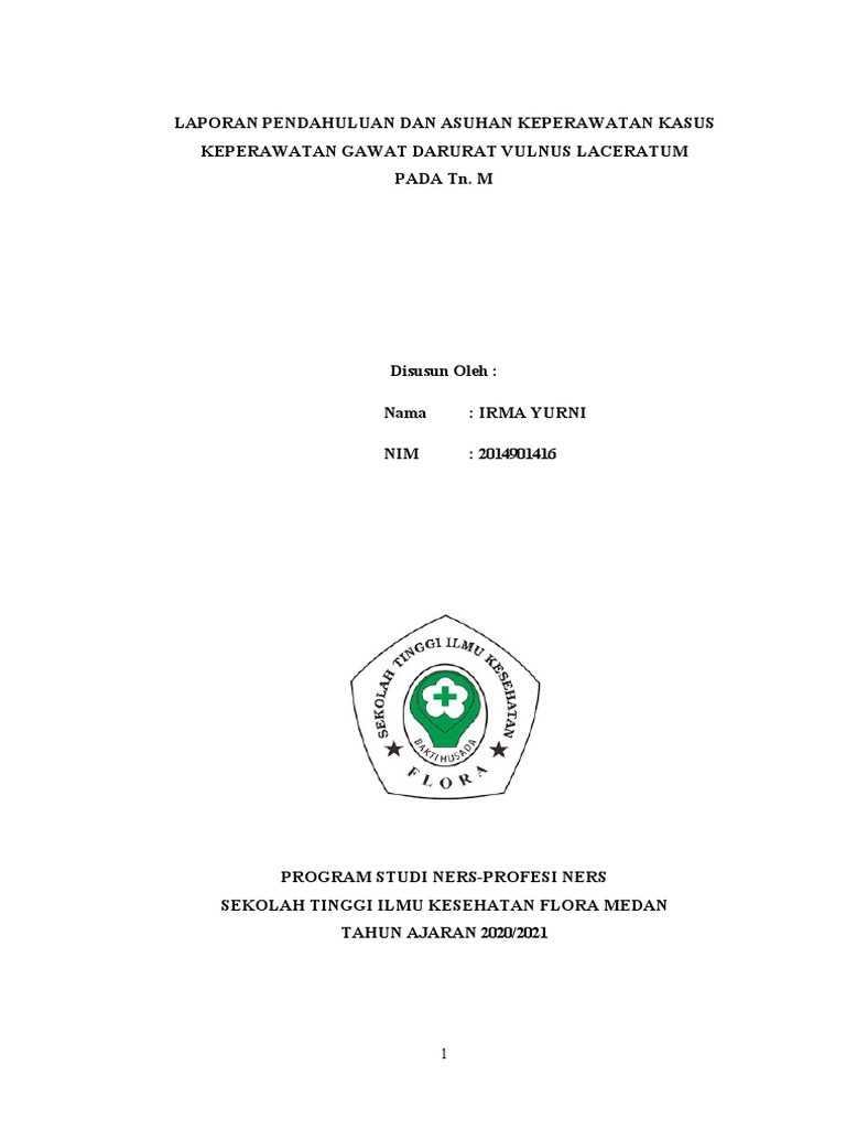 Askep, Vulnus Lacera Irmayurni | PDF | Pengembangan Diri | Kesehatan ...