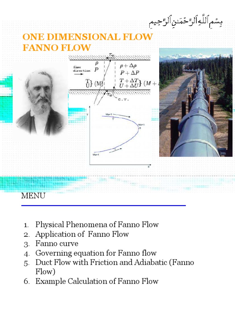 Understanding Fanno Flow Dynamics | PDF | Fluid Dynamics | Mach Number