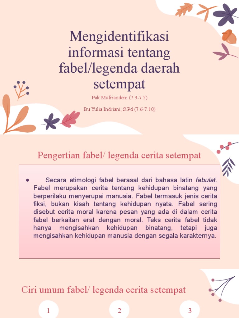 Teks Fabel | PDF