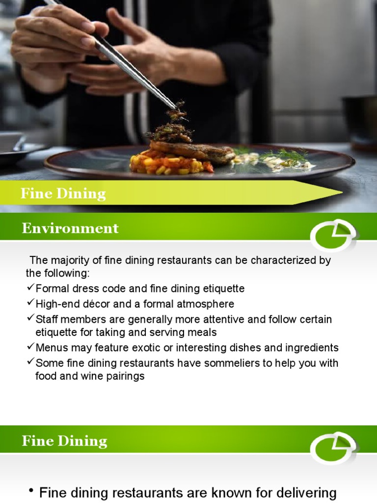 Fine Dining | PDF | Tableware | Restaurants