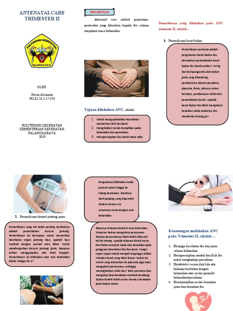 ANC Trimester II: Pemeriksaan Penting | PDF