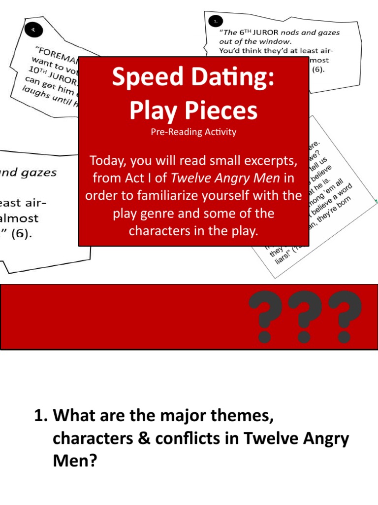 12 Angry Men Unit - Play Pieces | PDF | Murder | Justice