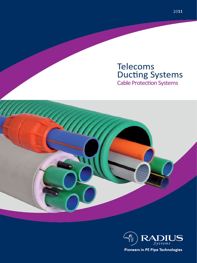 Radius Telecoms Brochure 2011 | PDF | Pipe (Fluid Conveyance) | Duct (Flow)