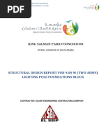 15 - High Mast Light Pole Foundation Design | PDF | Foundation ...
