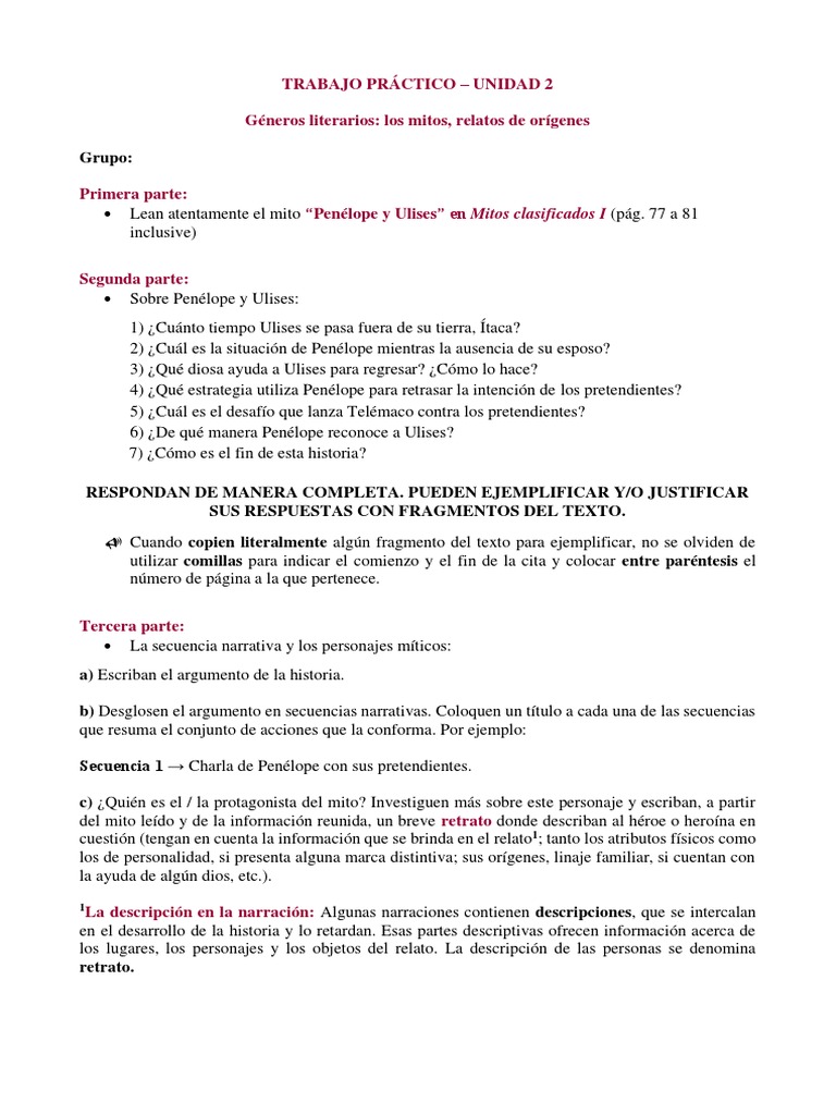 Mito de Penélope y Ulises: Análisis | PDF | Odiseo
