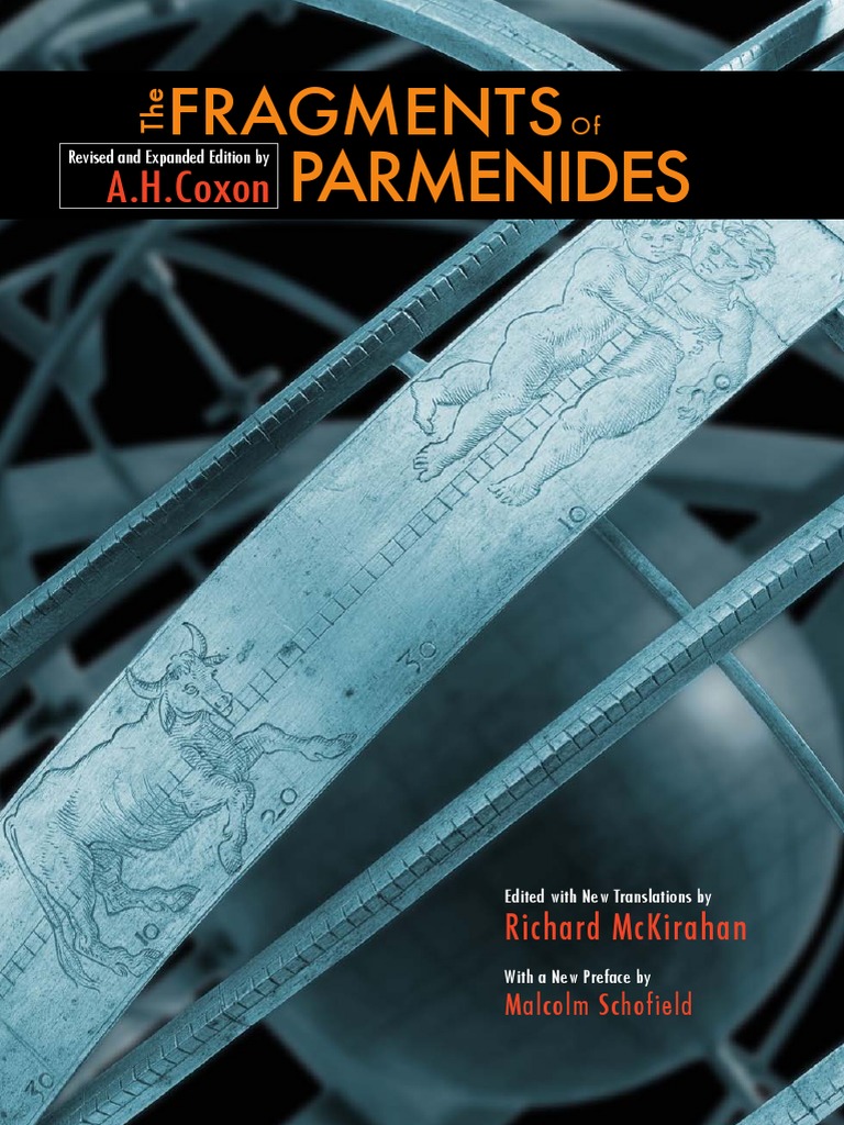 The Fragments of Parmenides - A Critical Text With Introduction and ...