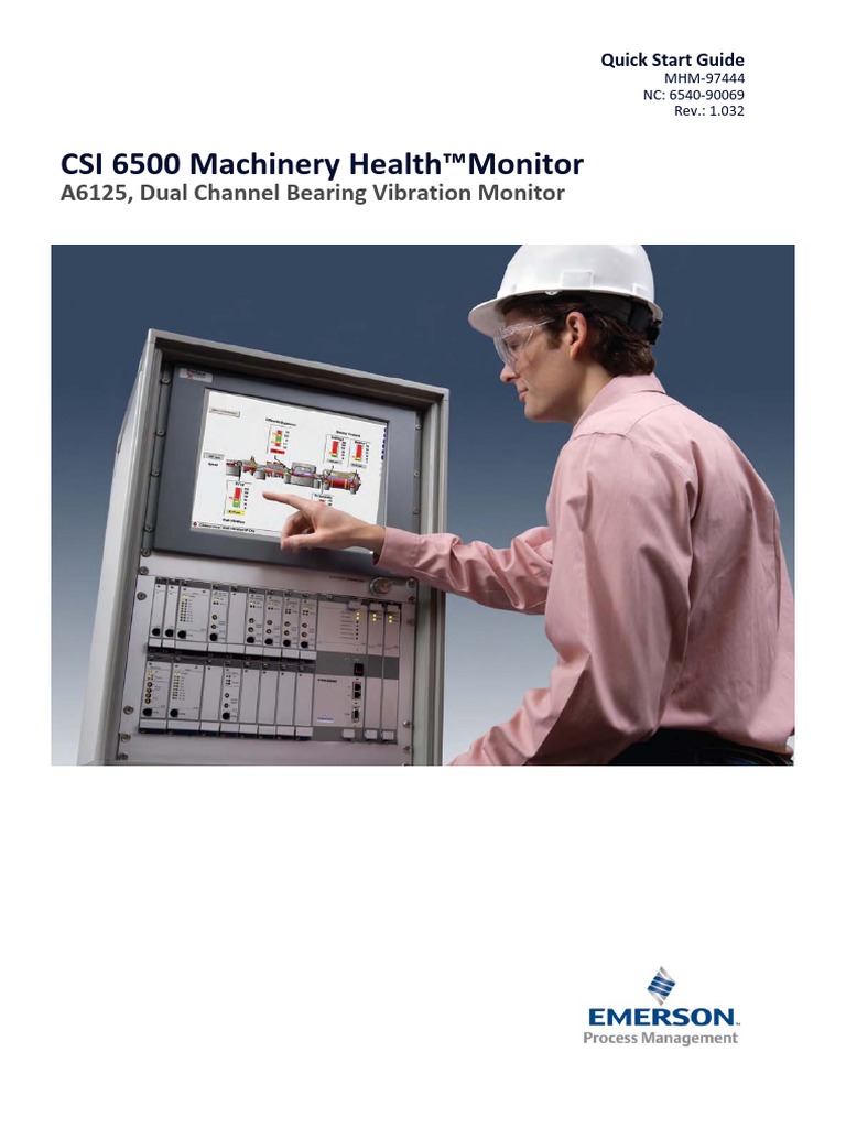 CSI 6500 Machinery Health™Monitor: A6125, Dual Channel Bearing ...