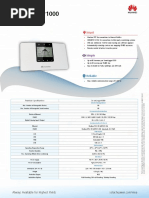 SmartLogger 3000A Datasheet | PDF | Power Supply | Lte (Telecommunication)
