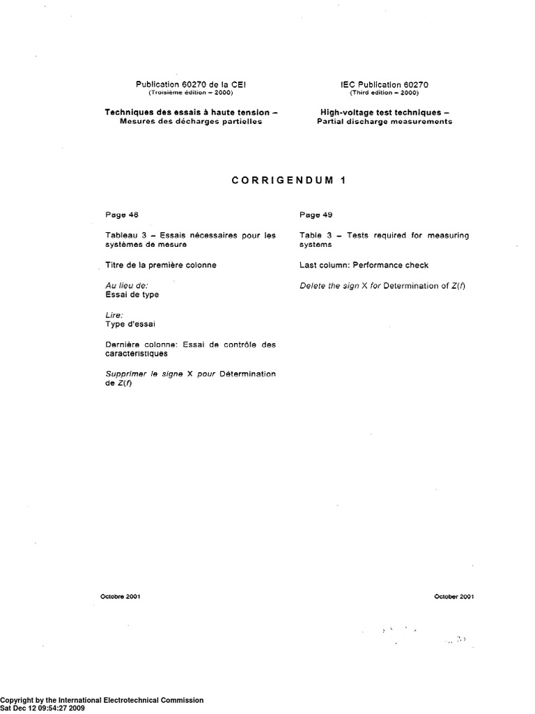 Iec 60270 | PDF
