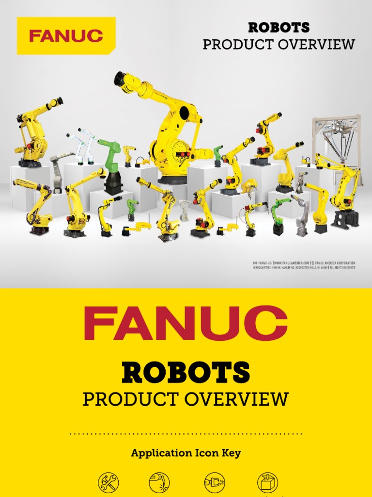 Fanuc Robots Product Line Brochure | PDF | Mechanical Engineering ...