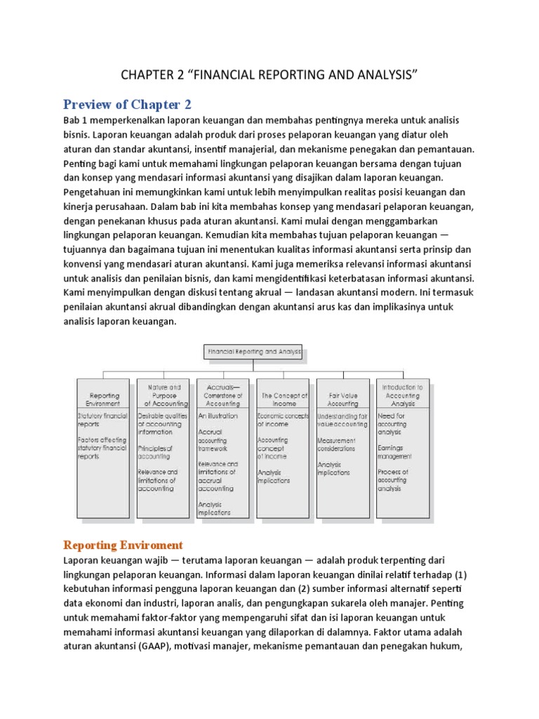 Chapter 2 Reporting and Analysis of Financial Statements | PDF ...