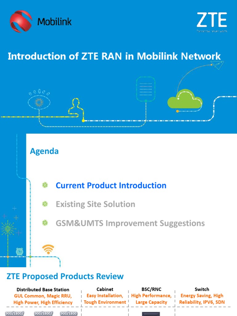 Introduction of ZTE RAN in Mobilink Network - 20160825 | PDF | High ...