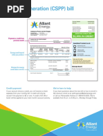 Comed Sample Bill | PDF | Efficient Energy Use | Sustainable Energy