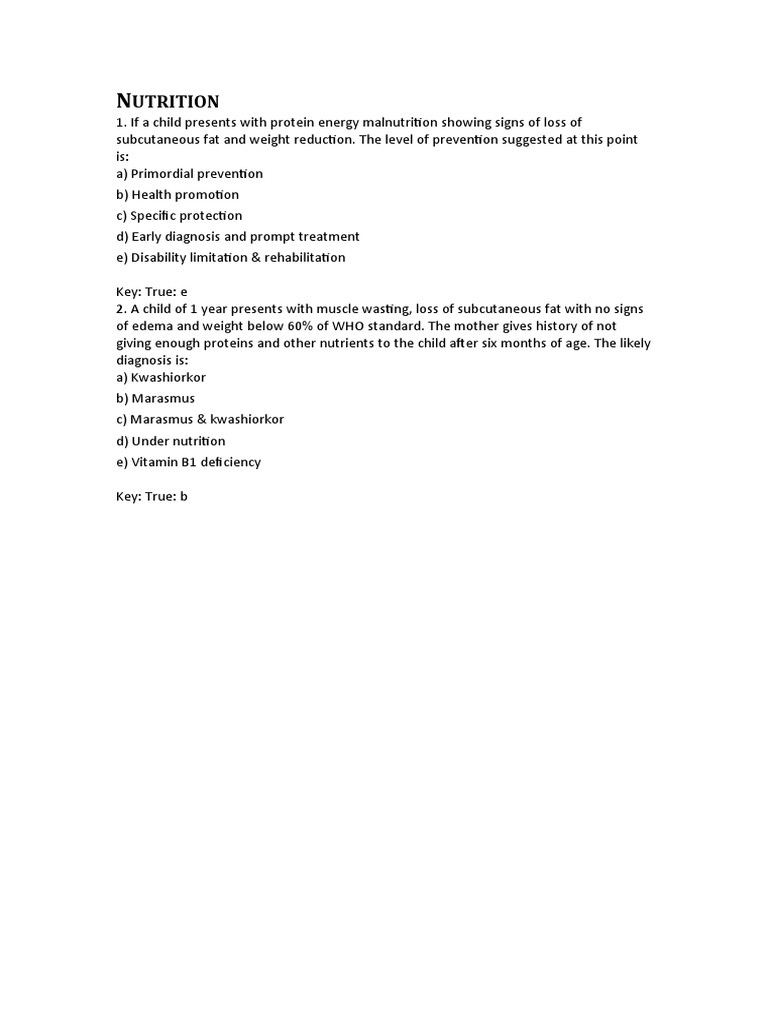 Understanding Nutritional Deficiencies: A Comprehensive Review of a ...