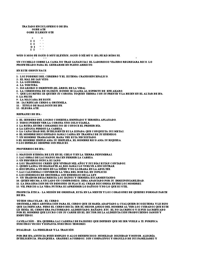 14-Ogbe Irete | PDF | Deidades | Religión étnica