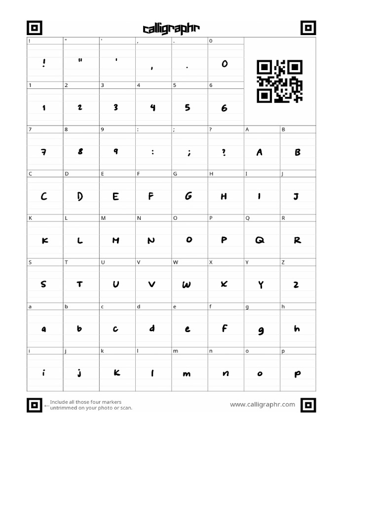 calligraphr-template-pdf