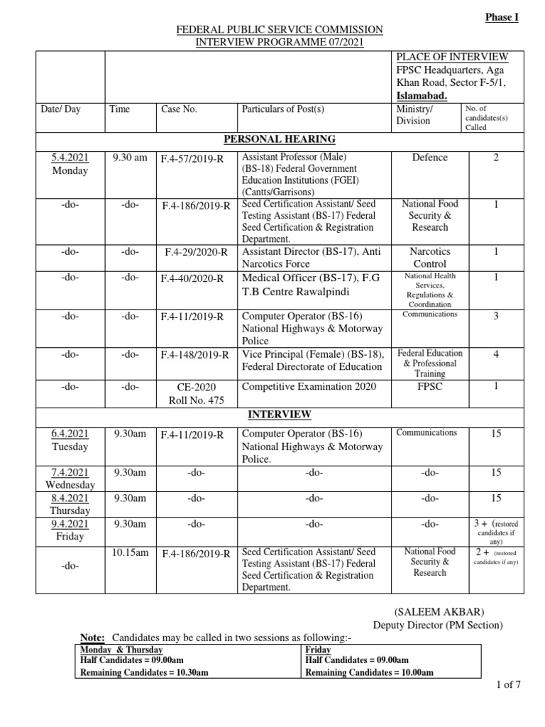 Interview Prog No..7-2021 | PDF | Islamabad | World Politics