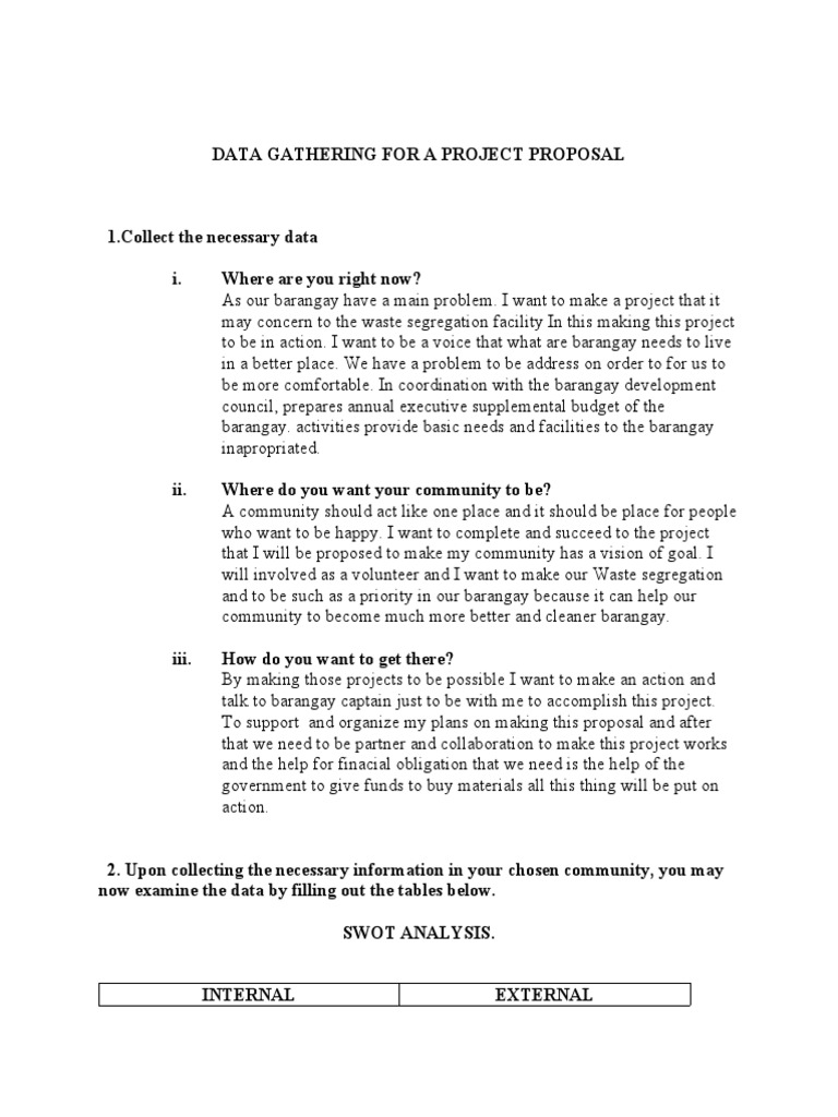 Waste Segregation Facility Proposal | PDF | Waste Management | Waste