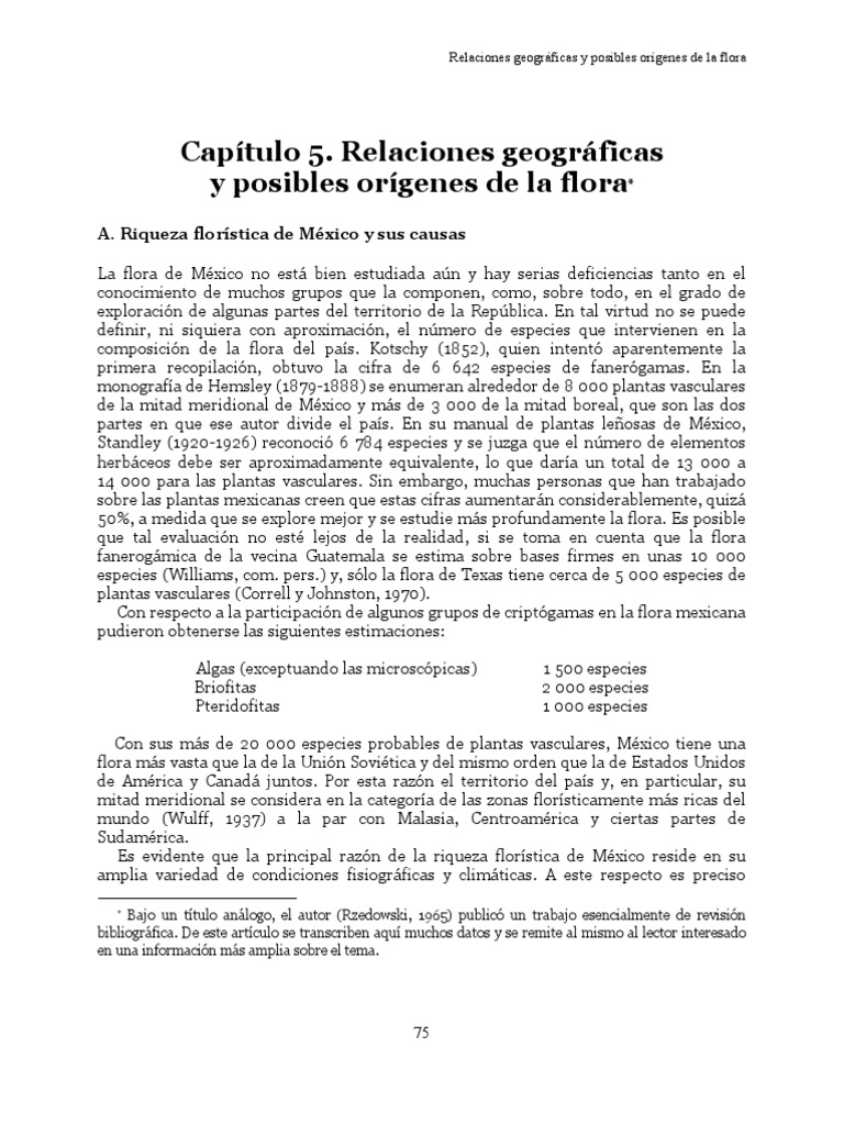VEGETACION DE MEXICO - Jerzy Rzedowski Parte 3 | PDF | Centroamérica ...