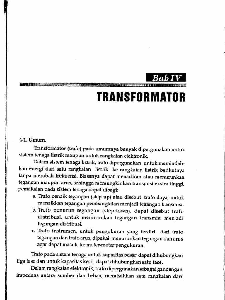 4 Transformator | PDF