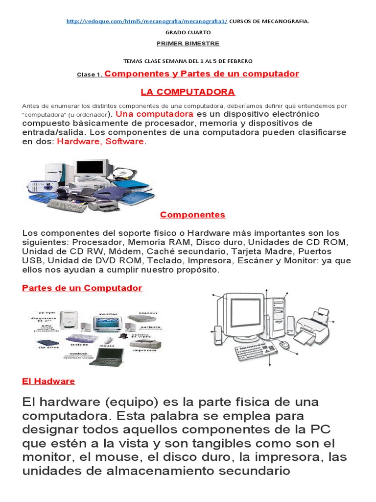 Temas Del Hardware y Software | PDF | Hardware de la computadora | Disco flexible