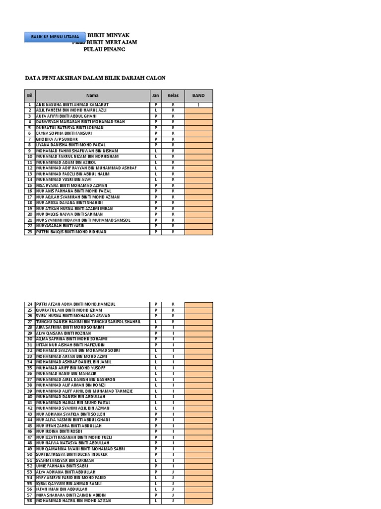 Tapak HC SKBM 2020 | PDF