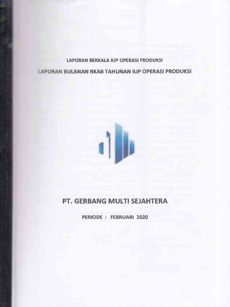 Contoh Laporan Berkala Iup Op Logam Pt. GMS | PDF