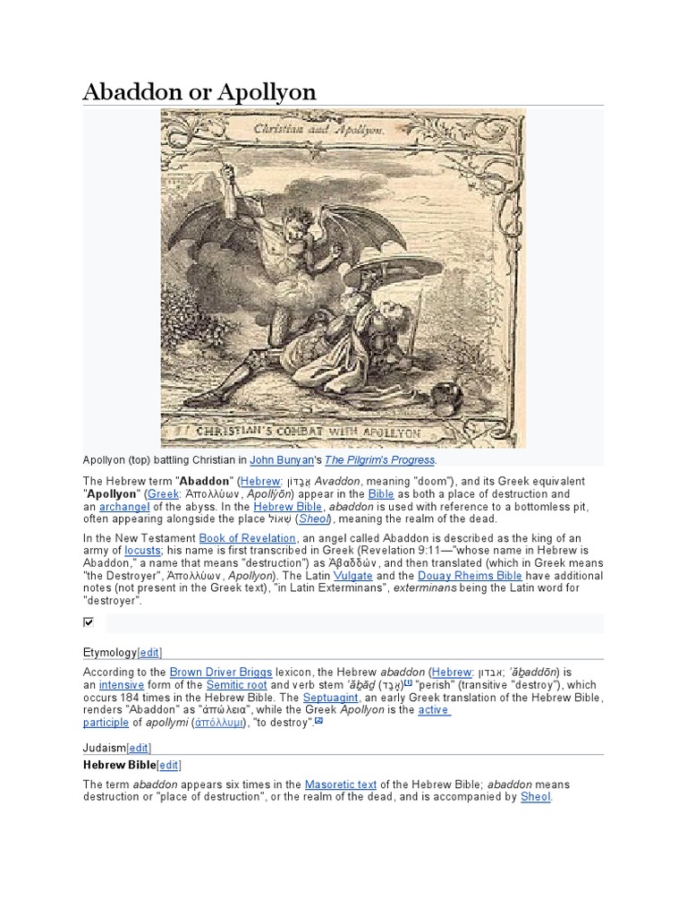 Abaddon Bible
