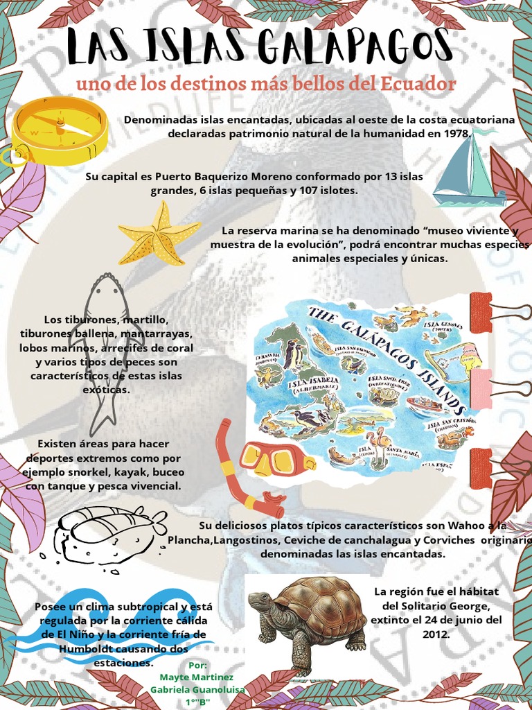 Las Islas Galápagos | PDF