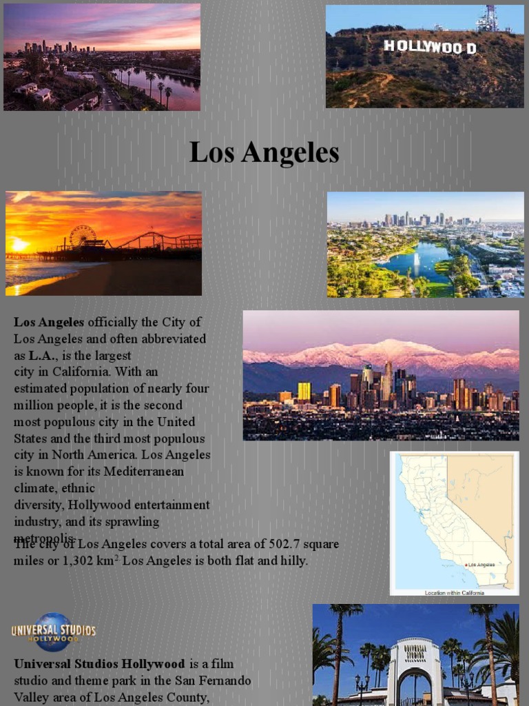 Los Angeles | PDF | Los Angeles | California