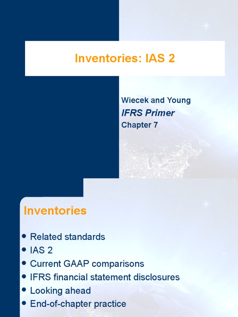 Inventories: IAS 2: IFRS Primer | PDF | International Financial ...