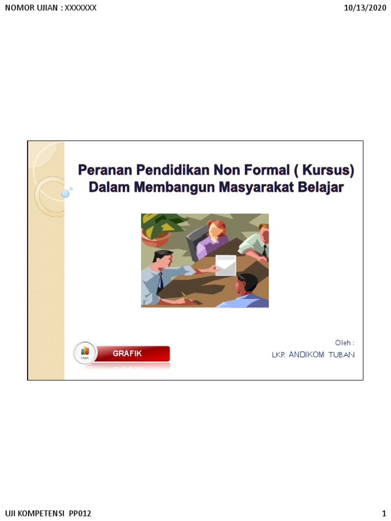 Strategi Pendidikan Non Formal | PDF