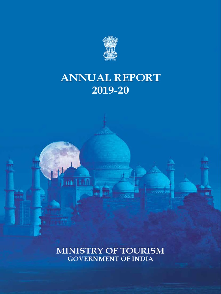 Annual Report Tourism 2019 - 20 - Final | PDF | Tourism | Bed And Breakfast