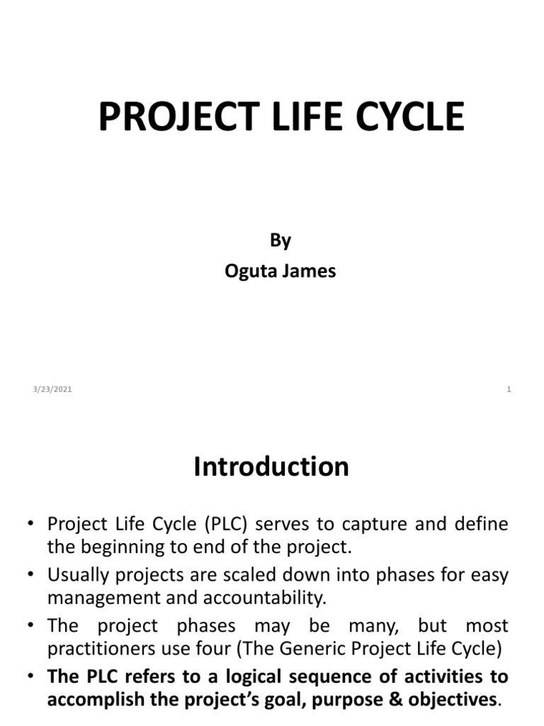 1 Project Life Cycle | Download Free PDF | Project Management | Evaluation