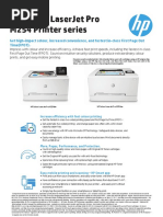 HP LaserJer Pro 404dn Data Sheet | PDF | Wi Fi | Operating System