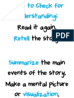 CAFE Menu For Emergent Readers | PDF