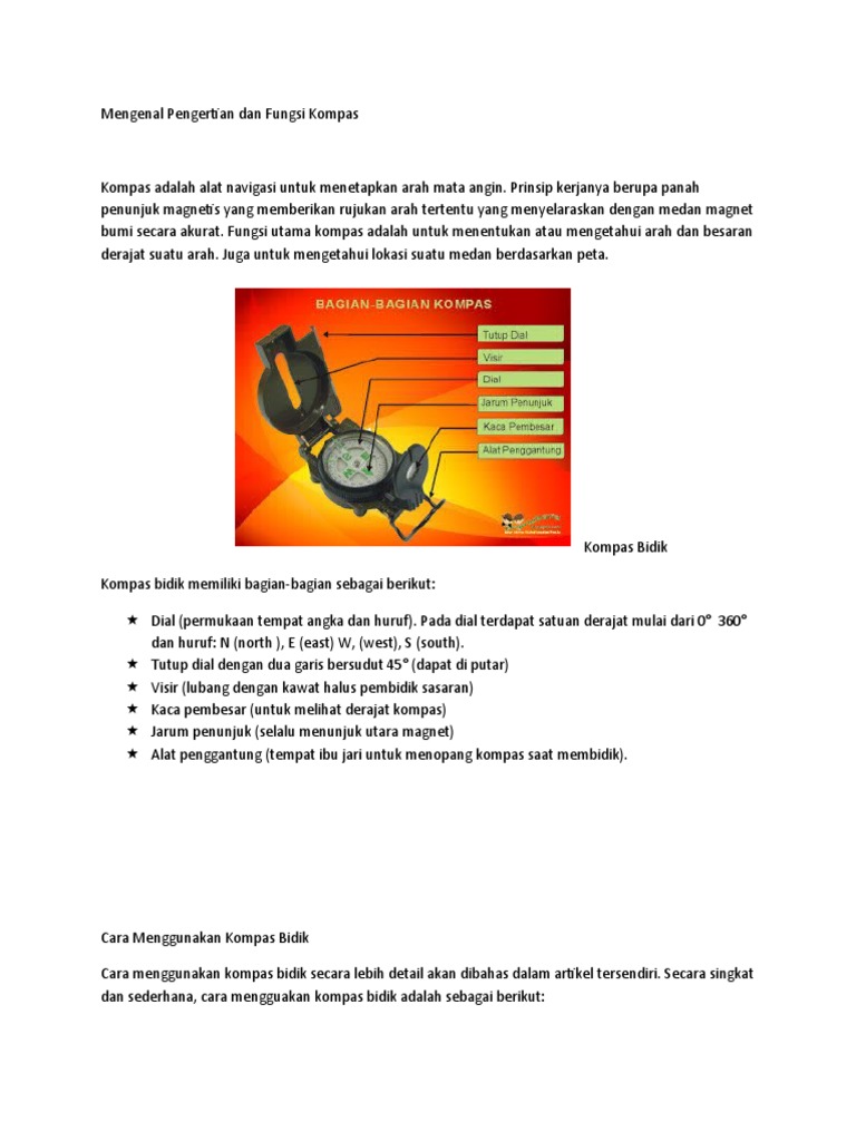 Kompas | PDF