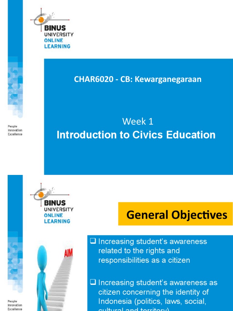 1 - Introduction To Civics Education | PDF