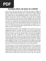English Speech The Lifestory of Prophet Muhammad | PDF | God In Islam ...