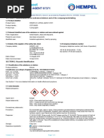 Hempel's Curing Agent MSDS | PDF | Toxicity | Personal Protective Equipment