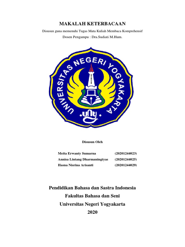 Keterbacaan: Pengertian dan Faktor-Faktor | PDF | Seni
