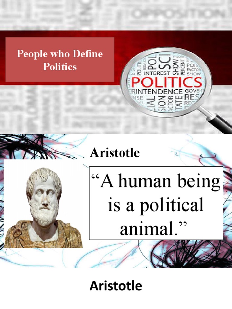 Definitions of Politics by Notable Thinkers | PDF | Politics | Social ...