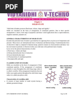Solid State Chemistry Maharashtra State Board | PDF | Crystal Structure | Ionic Bonding