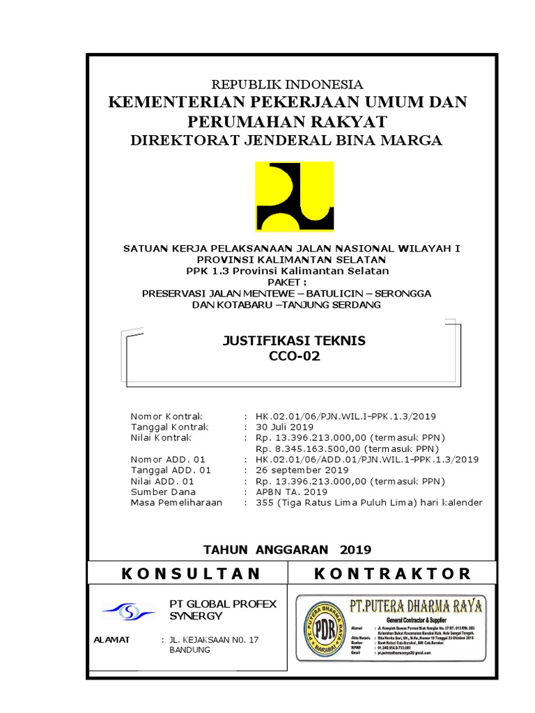 Cover Justek Cco-02 | PDF | Pengelolaan Keuangan & Uang