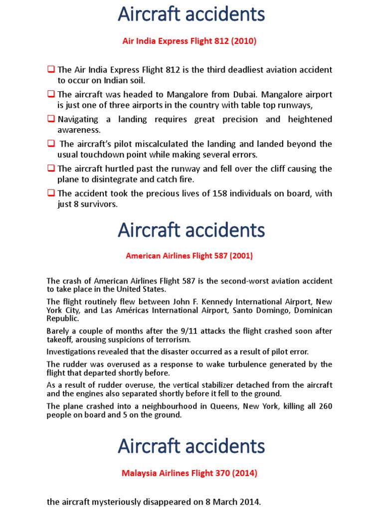 Air India Express Flight 812 Crash Details | PDF | Aviation Accidents ...