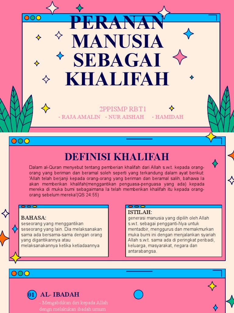 Peranan Manusia sebagai Khalifah | PDF | Agama & Spiritualitas