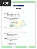 Gravitation Formula Sheet Class11 | PDF