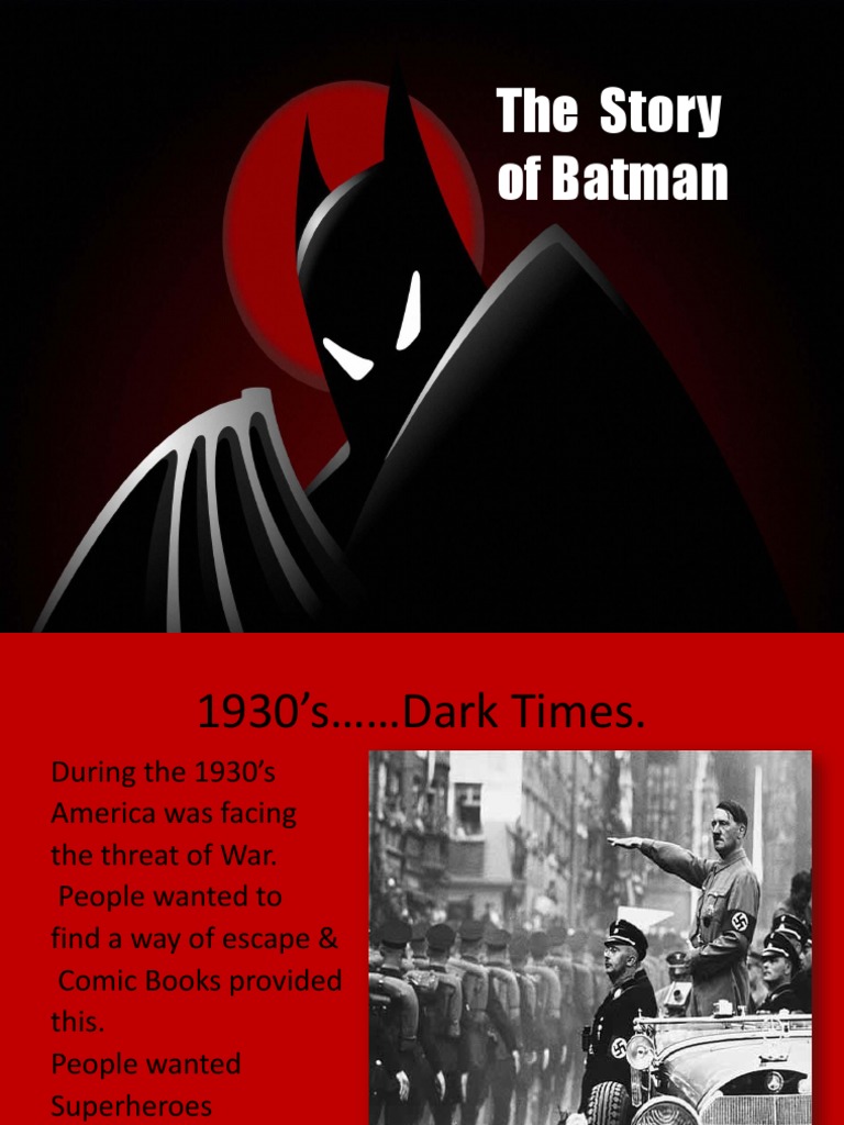 The Story of Batman | PDF | Batman | Dc Comics