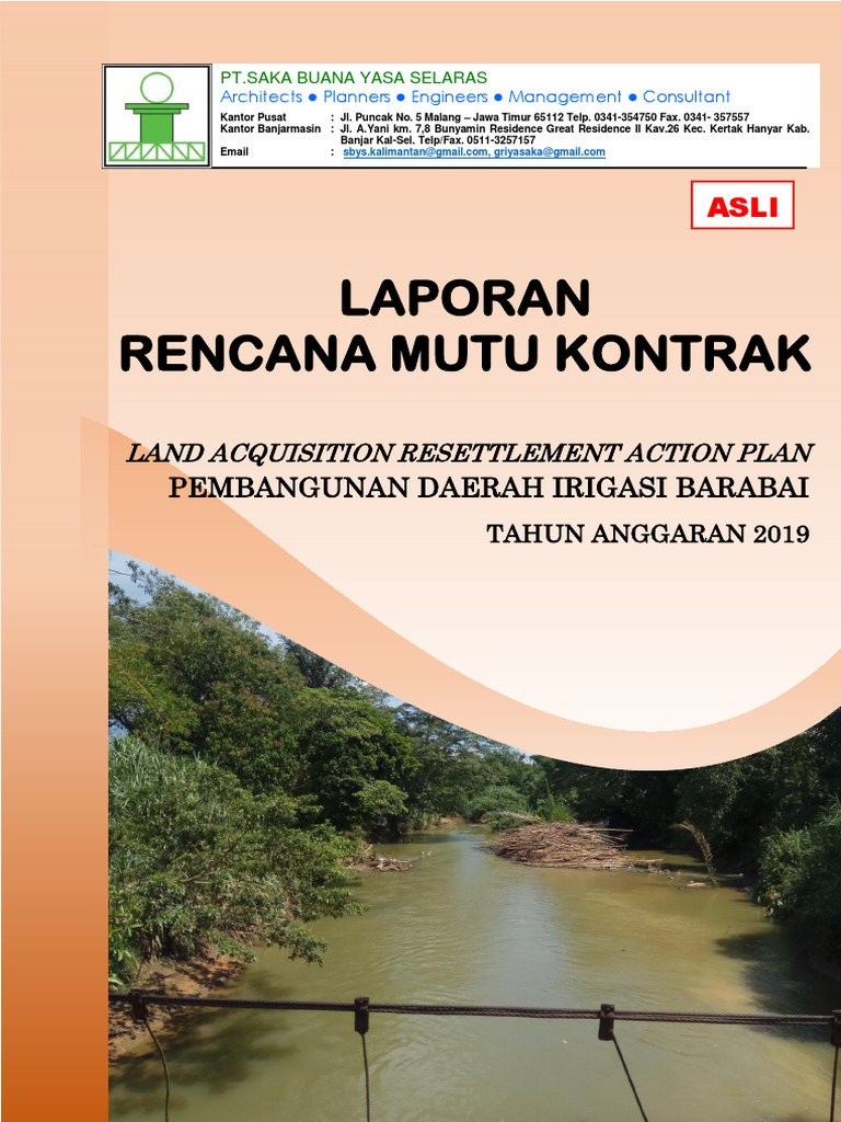 Rencana Mutu Kontrak | PDF