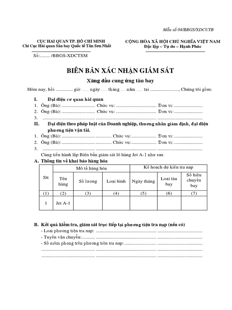 Mau so 04 - BBGS - XDCUTB (mẫu PDF | PDF